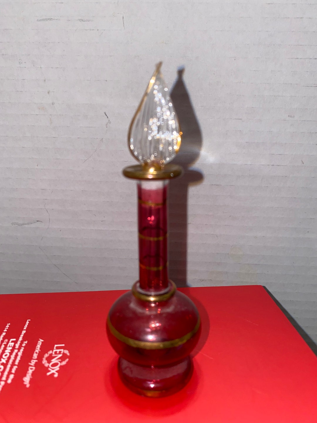 Egyptian Hand Blown Perfume Bottle Etsy