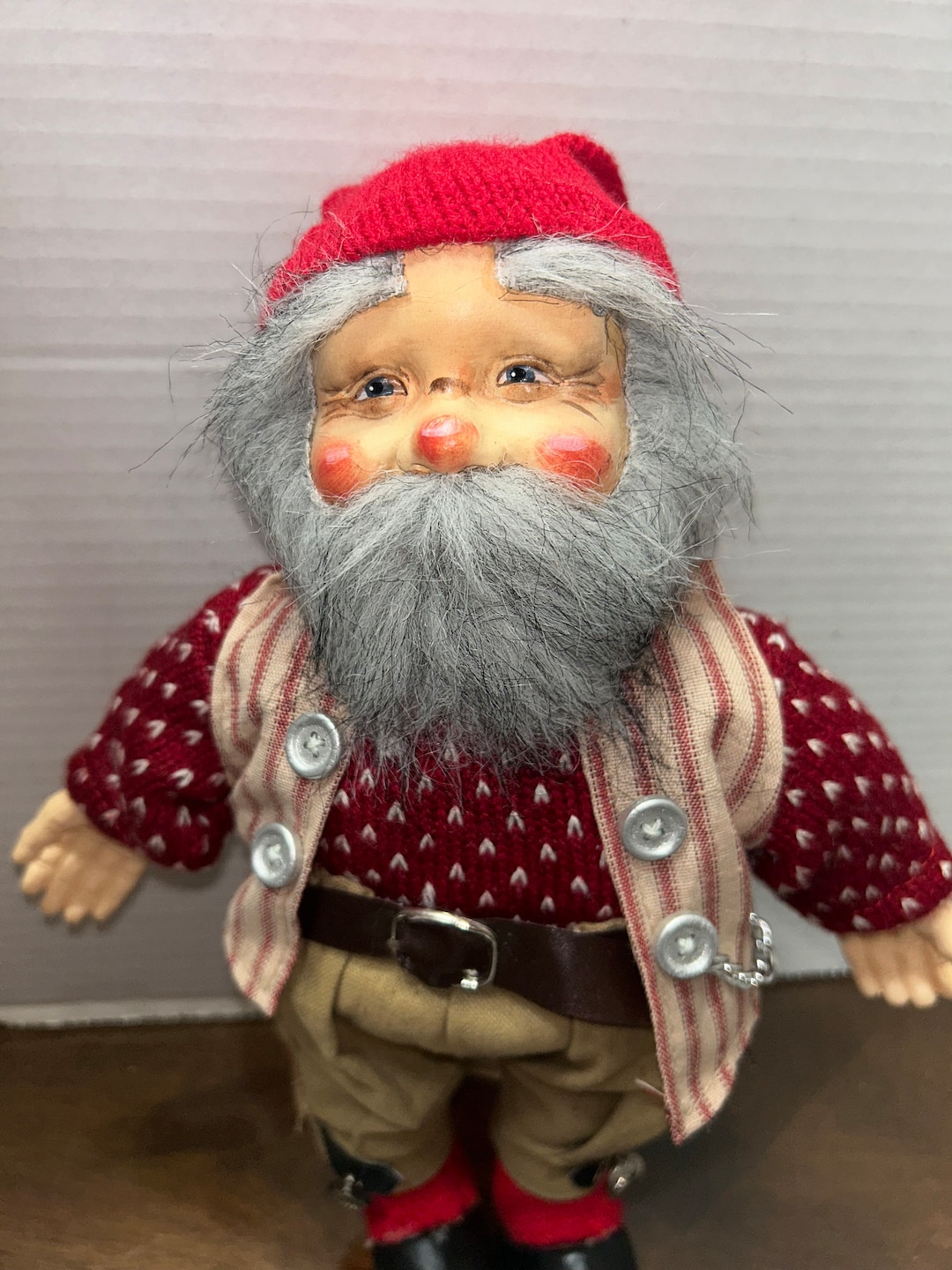 Lene Bourgeat Bebe Norway Grey Bearded Troll Doll W Hang Tag - Etsy