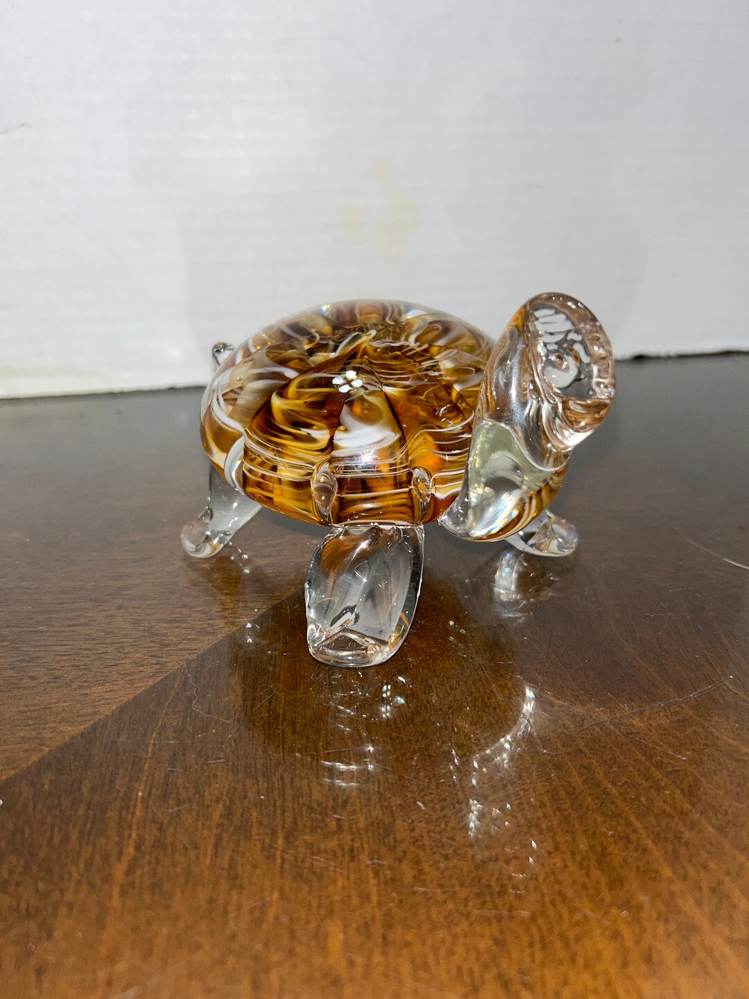 Glass Art Turtle Paperweight Joe Rice St Clair - Etsy