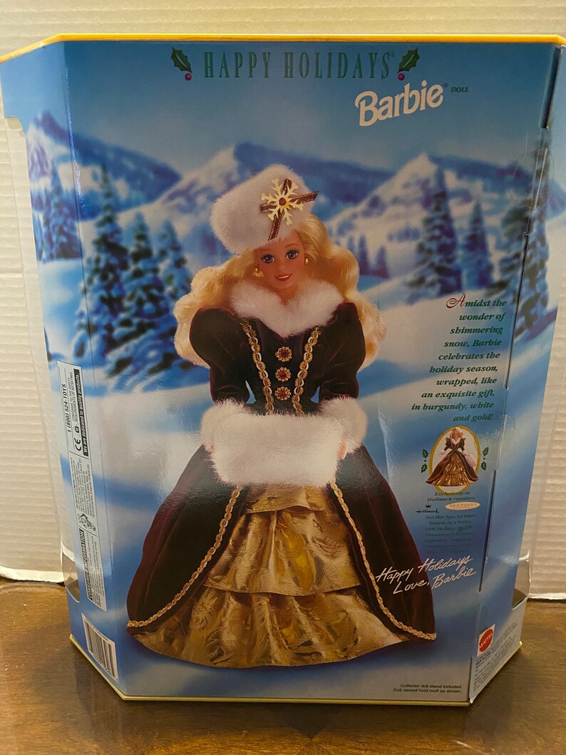 1996 Happy Holidays Barbie - Etsy