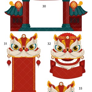 Chinese New Year Clipart, Chinese Clipart, New Year Clipart, Lunar New ...