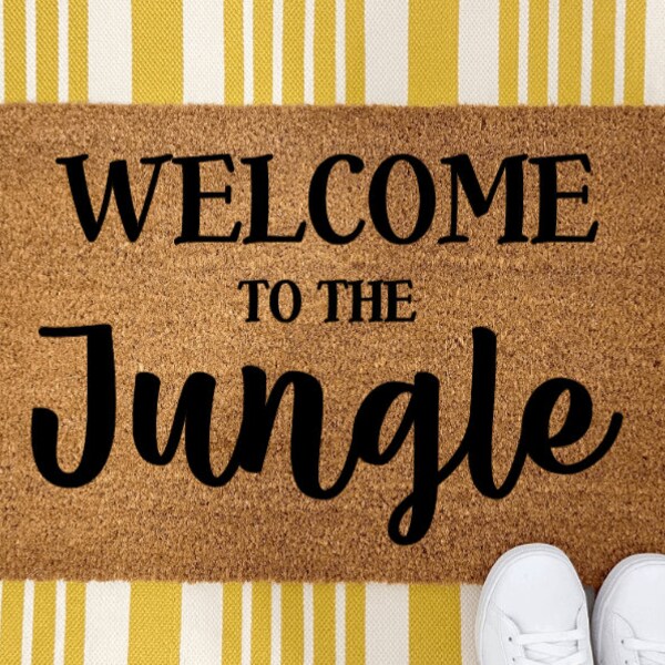 Jungle Doormat - Etsy