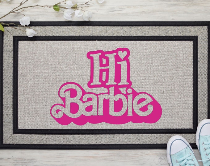 Barbie Sign Barbie Barbie Bedroom Barbie Acrylic Sign Pink Barbie Gift ...