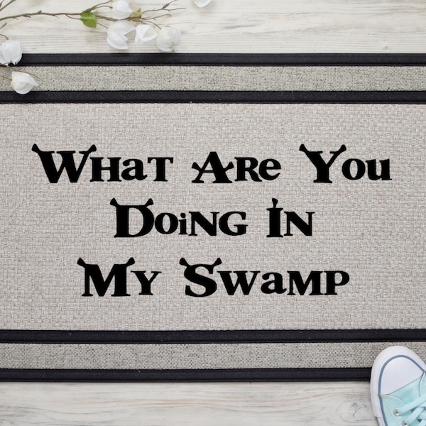 Shrek Swamp Sign - Etsy