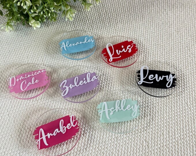 Name Magnets, Custom Magnets, Acrylic Magnets, Party Favors ...