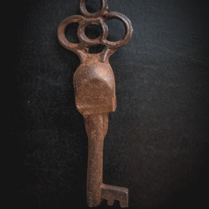 Cast Iron Skeleton Key Large - Etsy
