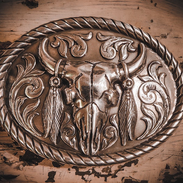 Skull Belt Buckle - Etsy