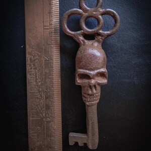 Cast Iron Skeleton Key Large - Etsy