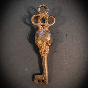 Cast Iron Skeleton Key Medium - Etsy