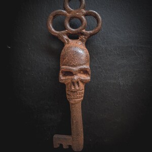 Cast Iron Skeleton Key Large - Etsy