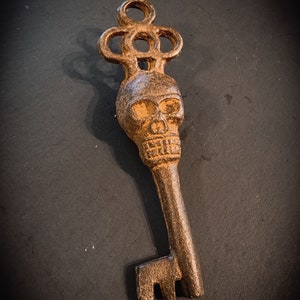 Cast Iron Skeleton Key Medium - Etsy