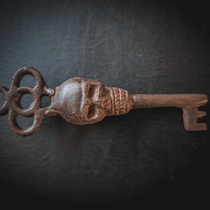 Cast Iron Skeleton Key Medium - Etsy