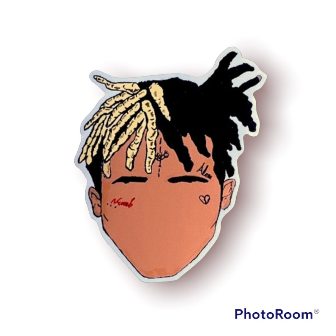 Xxxtentacion Sticker / Xxxtentacion Face Sticker / Glossy Sticker ...