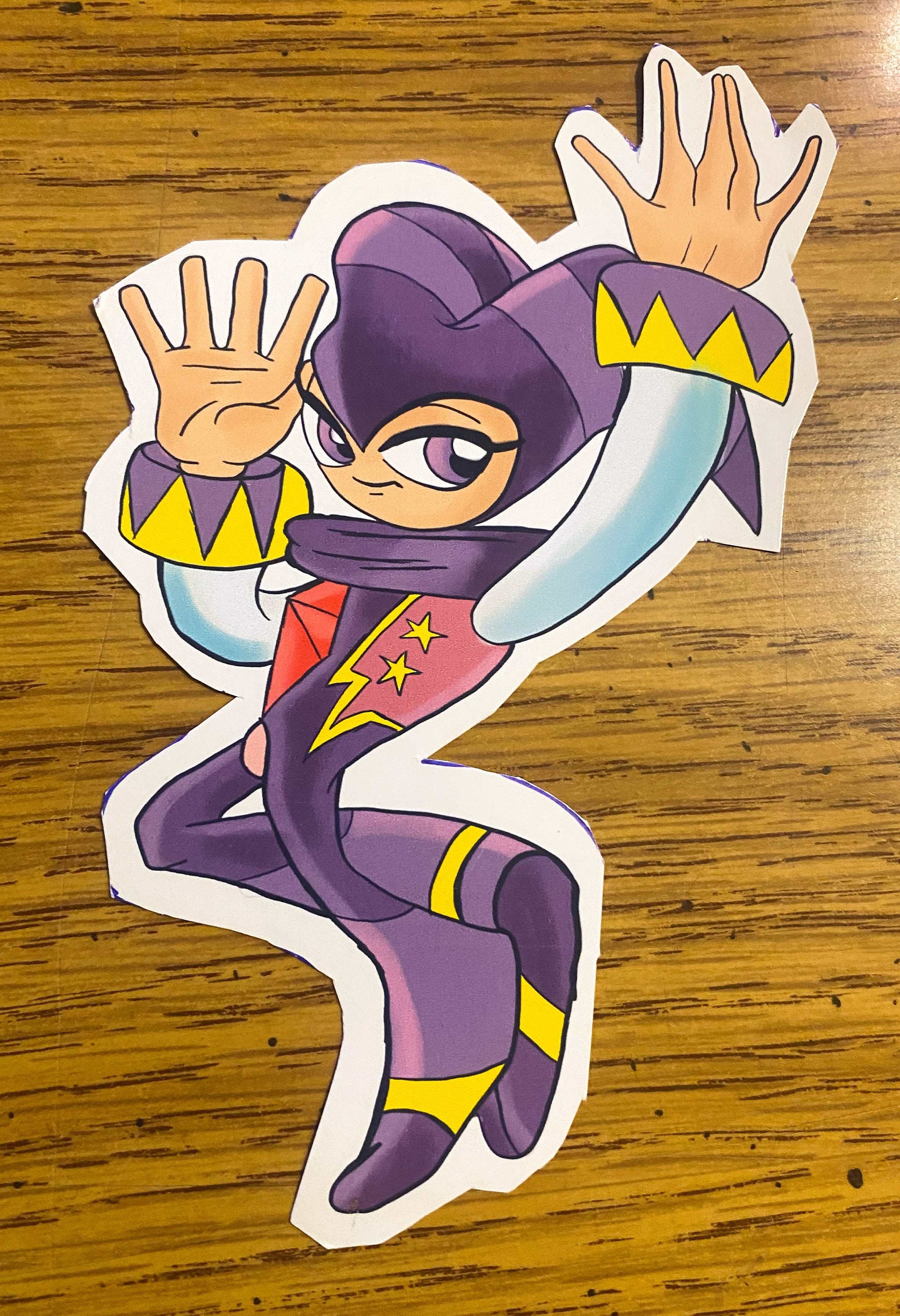 Sega All Stars Megamix Sega Saturn Wave Vinyl Stickers, Stickers for ...