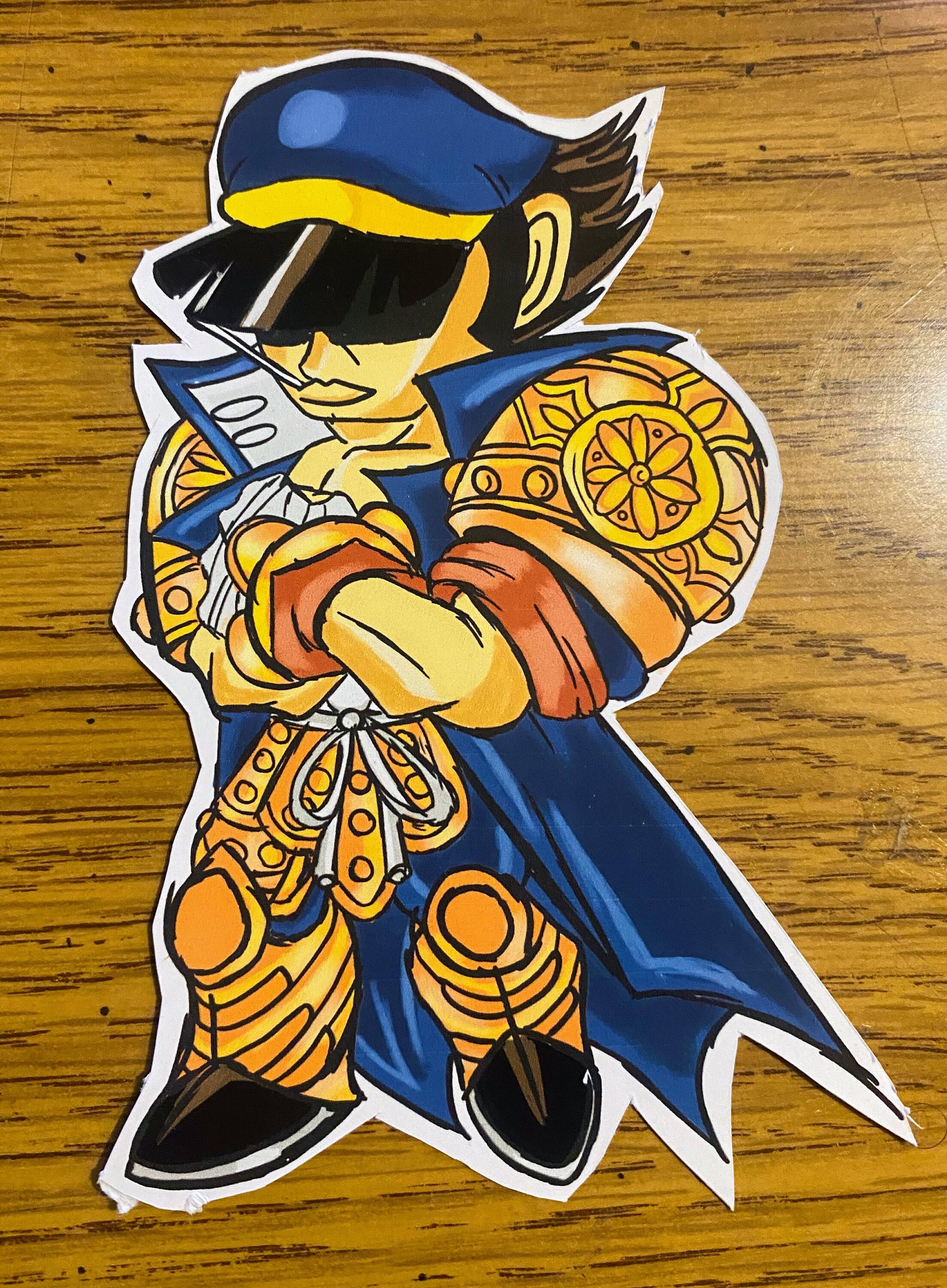 Sega All Stars Megamix Sega Saturn Wave Vinyl Stickers, Stickers for ...