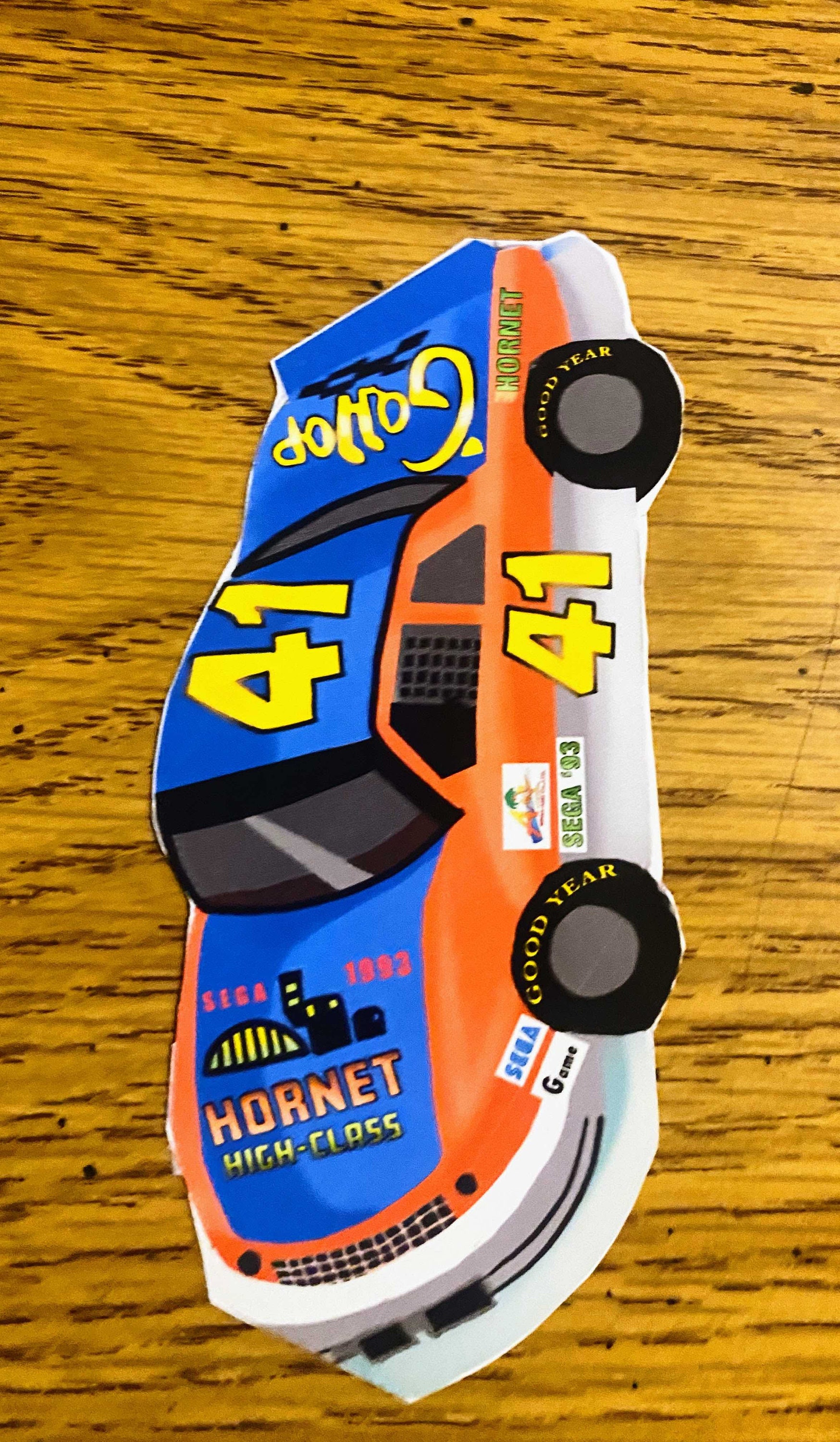 Sega All Stars Megamix Sega Saturn Wave Vinyl Stickers, Stickers for ...