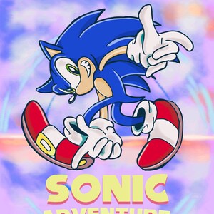 Sonic Adventure Dreamcast Cover - Etsy