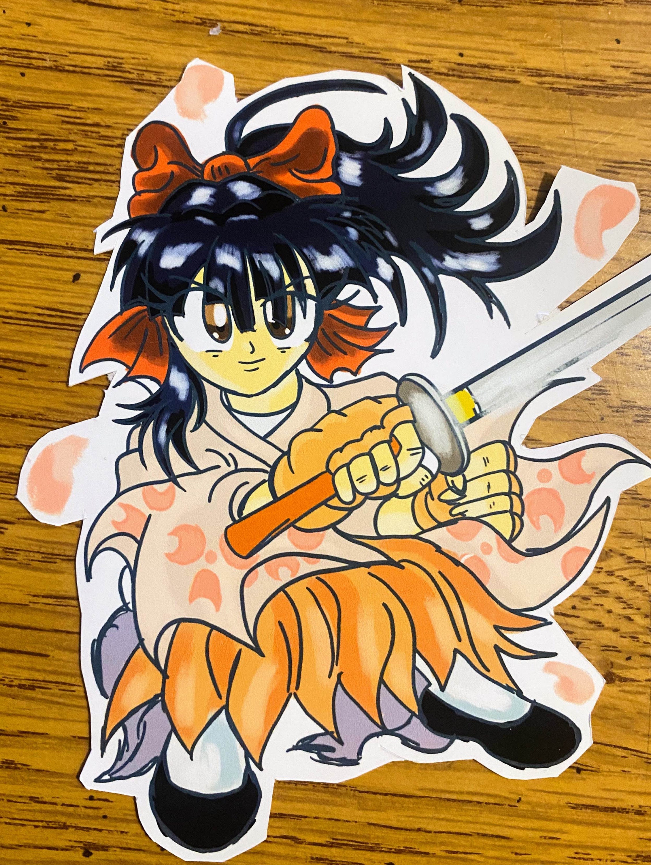 Sega All Stars Megamix Sega Saturn Wave Vinyl Stickers, Stickers for ...