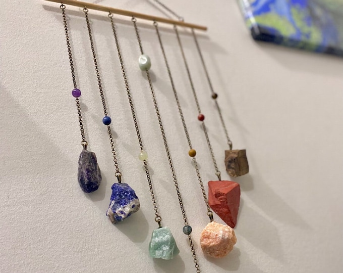 Crystal Wall Hanger / Crystals / Dangle / - Etsy
