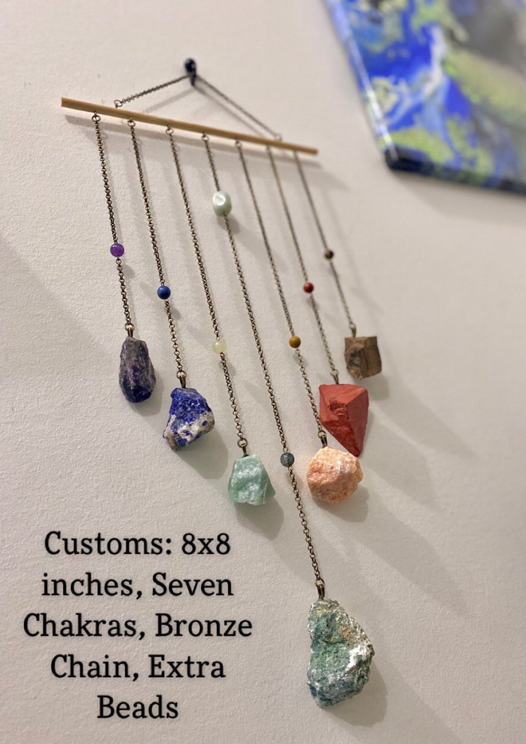 Crystal Wall Hanger / Crystals / Dangle / - Etsy