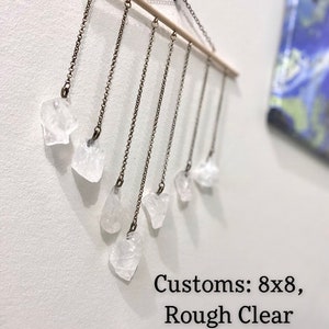 Crystal Wall Hanger / Crystals / Dangle / - Etsy