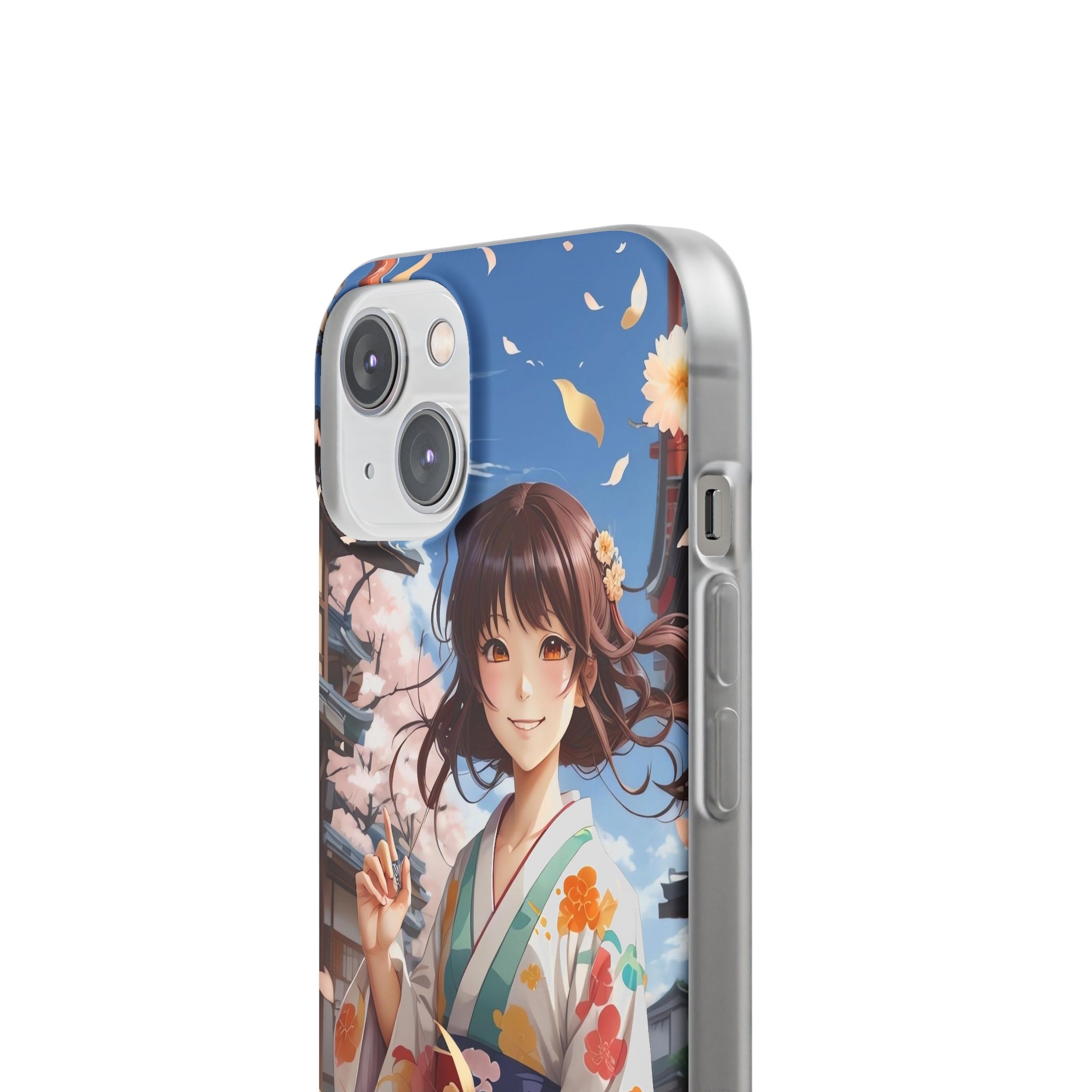 Anime-inspired Flexible Case: Artistic Protection and Style for iPhone ...