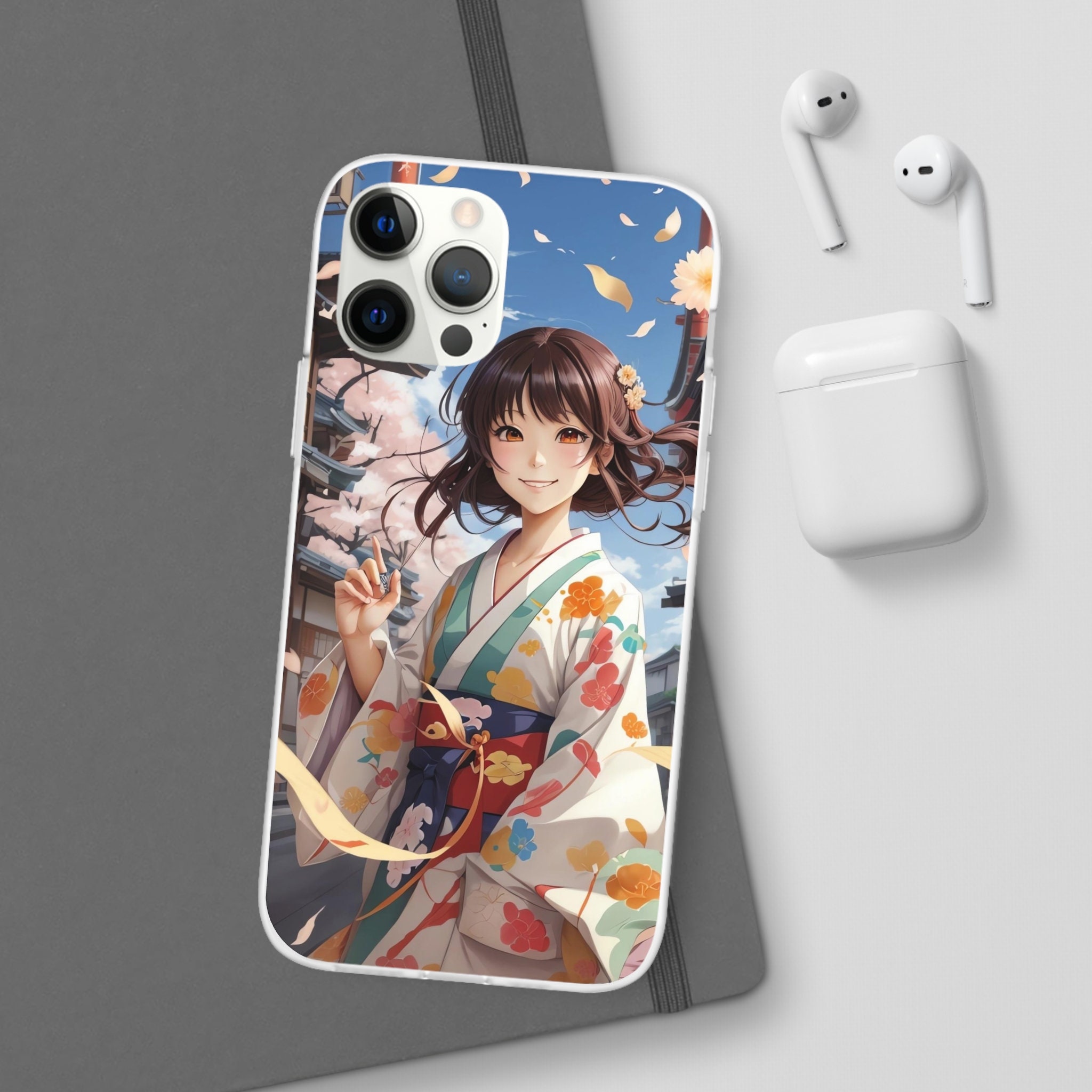 Anime-inspired Flexible Case: Artistic Protection and Style for iPhone ...
