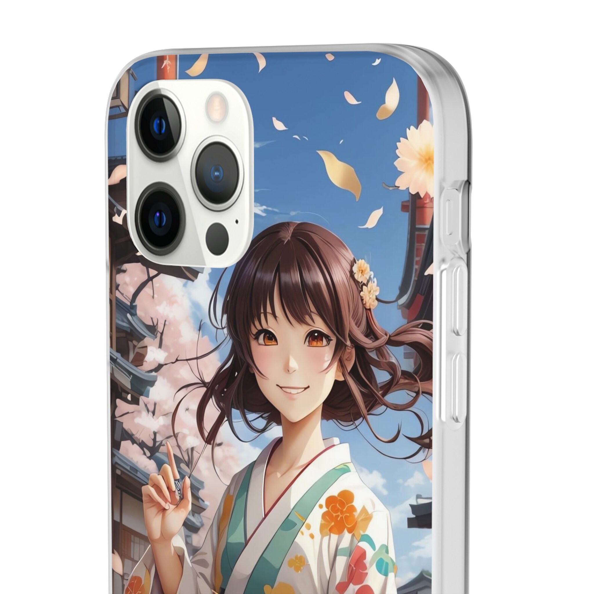 Anime-inspired Flexible Case: Artistic Protection and Style for iPhone ...