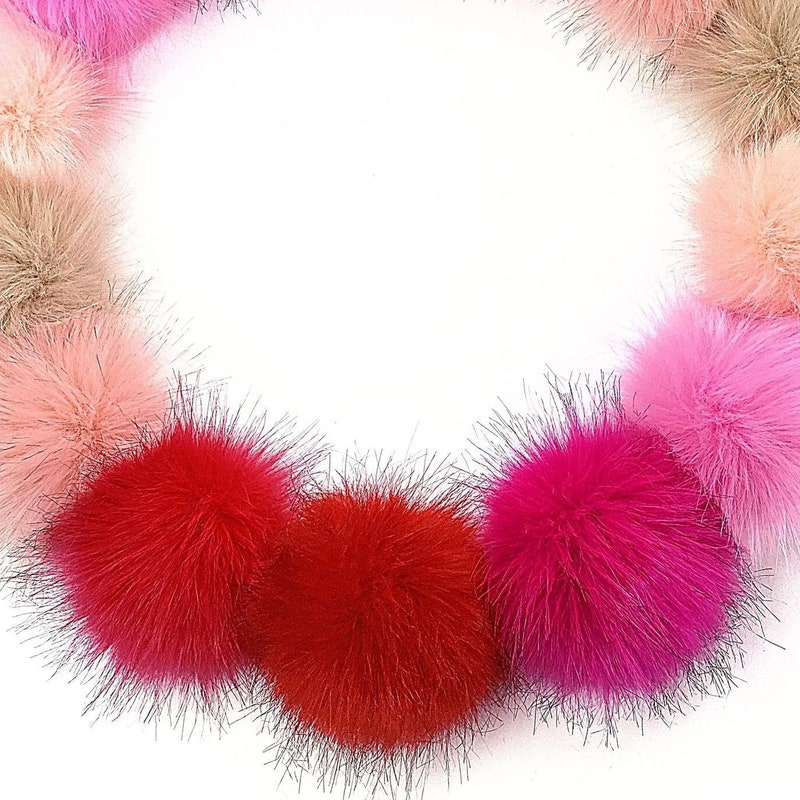 Peach Pom Pom - Etsy