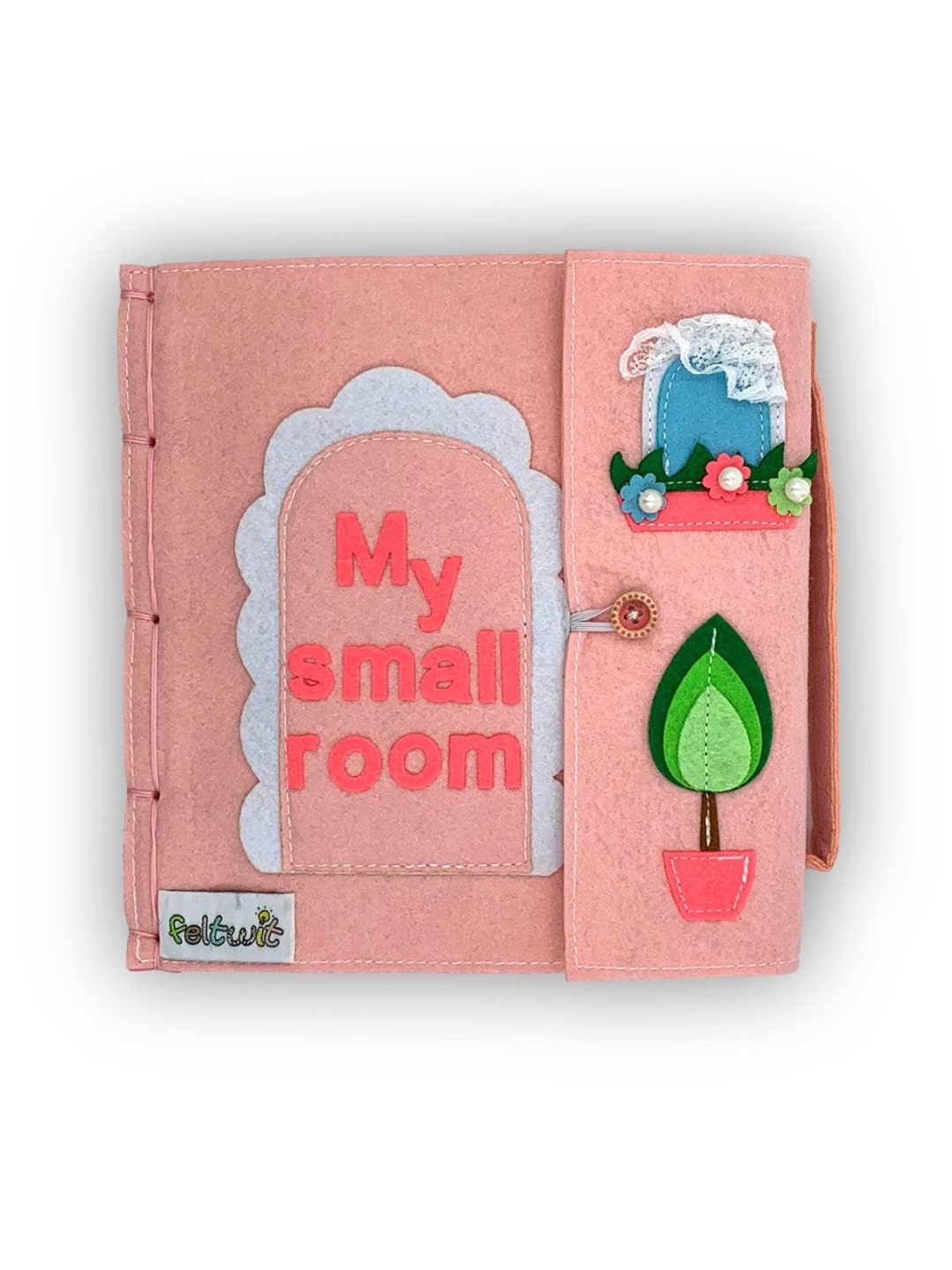 Doll House, Busy Book, Quiet Book, Felt Book, Toys, Games, Educational ...