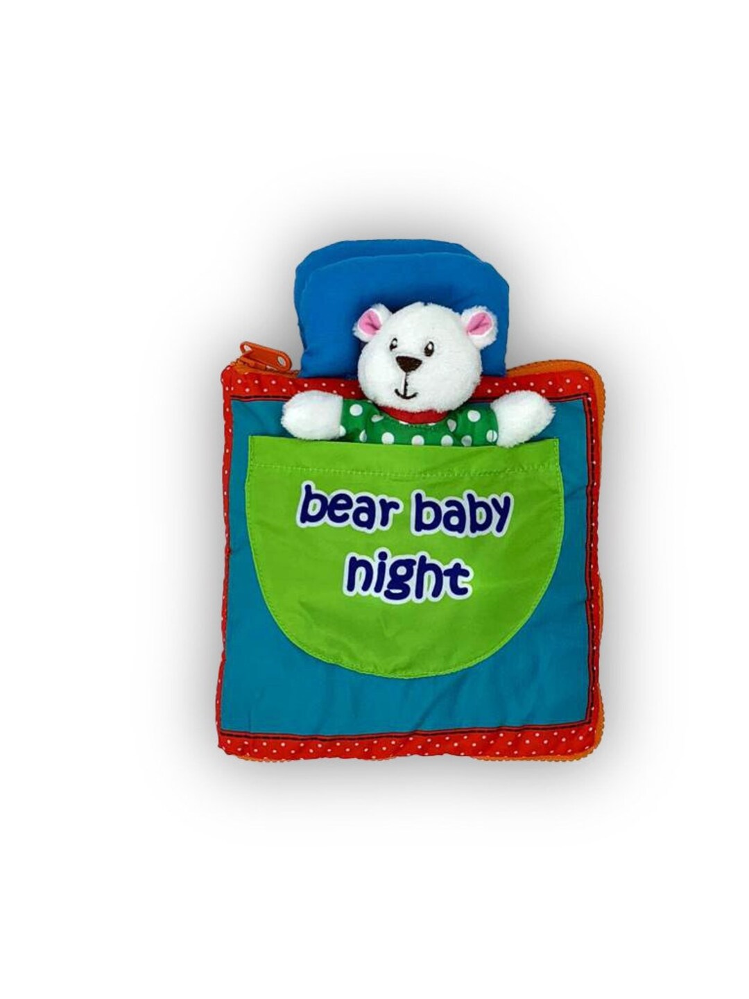 Baby, Bear, Busy Book, Quiet Book, Cloth, Felt, Book, Toddler ...