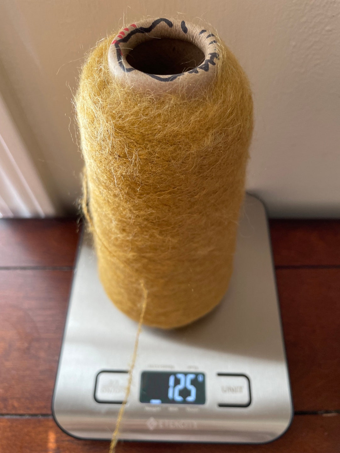 125g IGEA Camel Color Mohair. Entire Yarn on Cone - Etsy