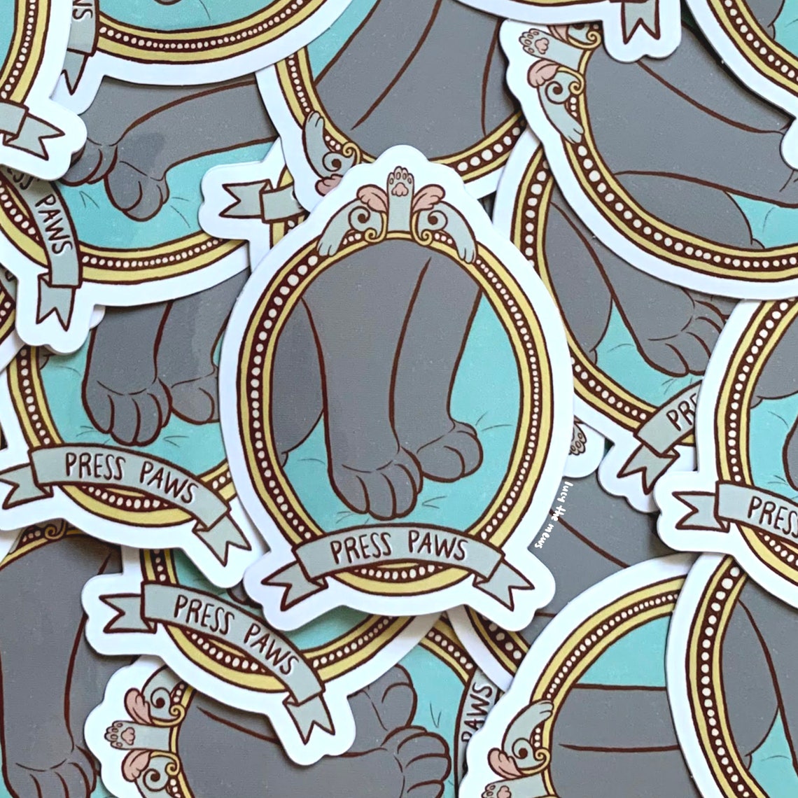 Cheeky Cat Puns Sticker Pack Set of 4 Die Cut Stickers - Etsy