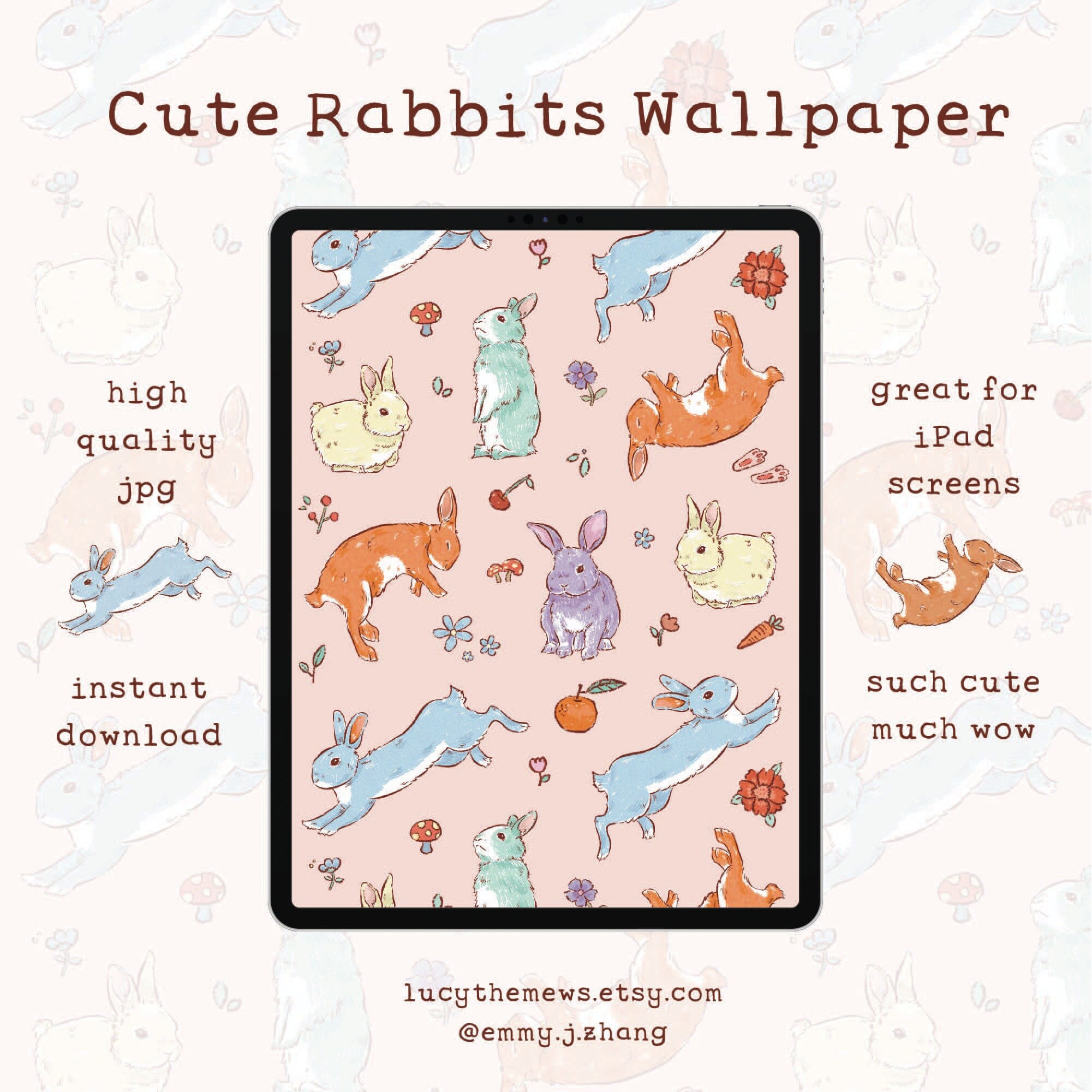 Cute Rabbits Wallpapers For Desktop