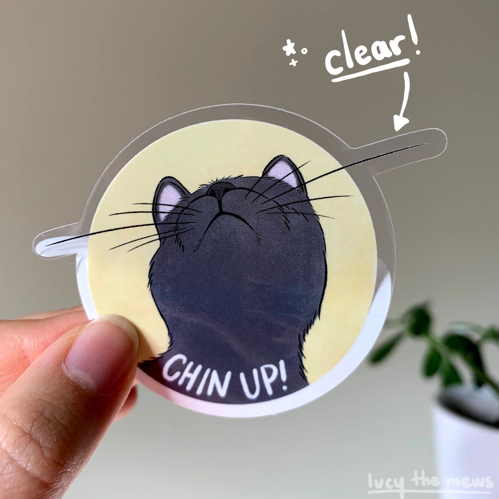 Cheeky Cat Puns Sticker Pack Set of 4 Die Cut Stickers - Etsy