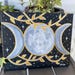 Original Hand-painted Triple Moon Canvas Art - Etsy
