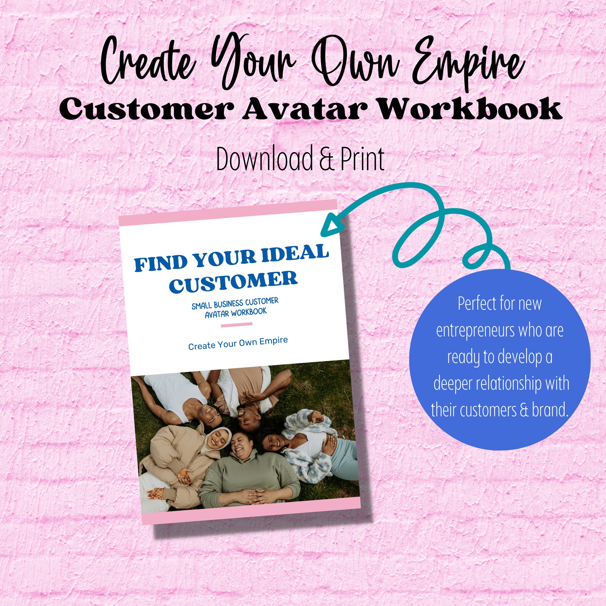 Customer Avatar Workbook Ideal Customer Target Audience Workbook ...