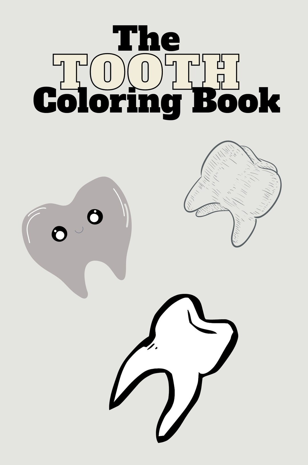 The Tooth Coloring Book - Etsy