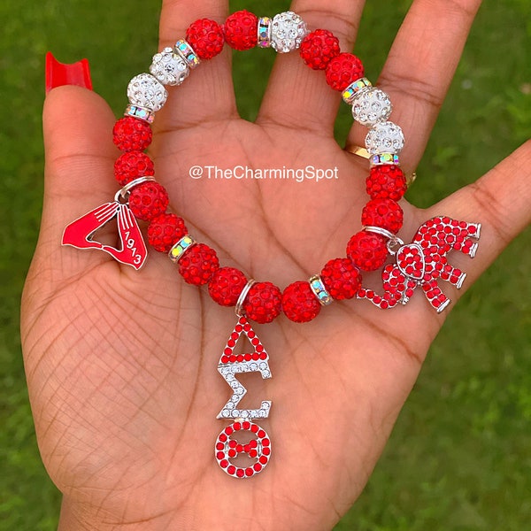 Delta Sigma Theta Jewelry - Etsy