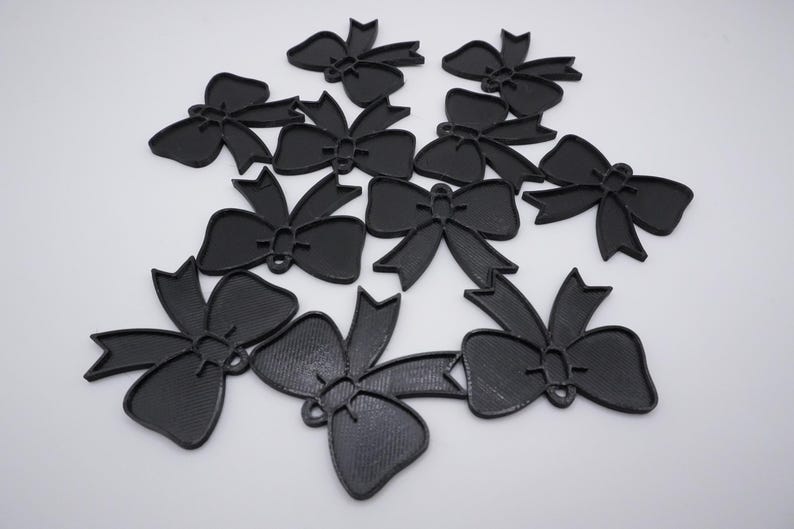 DIGITAL .STL File of 3D Printed Bow Keychain - Etsy
