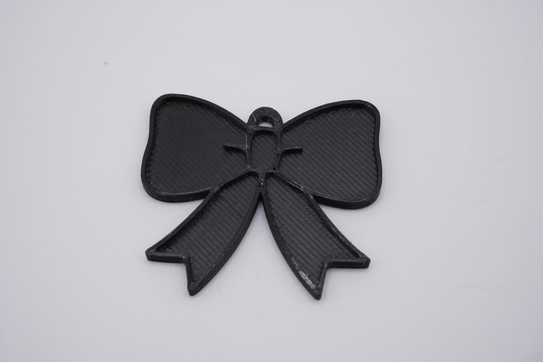 DIGITAL .STL File of 3D Printed Bow Keychain - Etsy