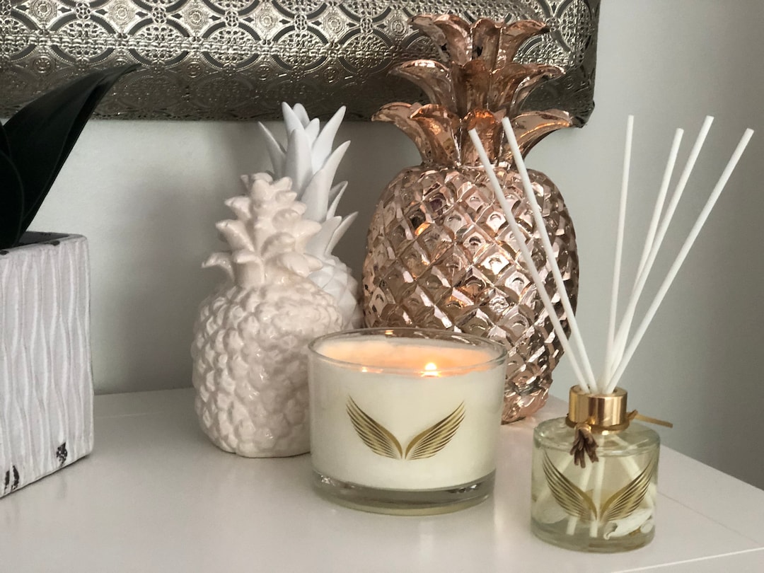 Handmade Angel Wing Coconut Oil Diffuser Infused With Your Choice of ...