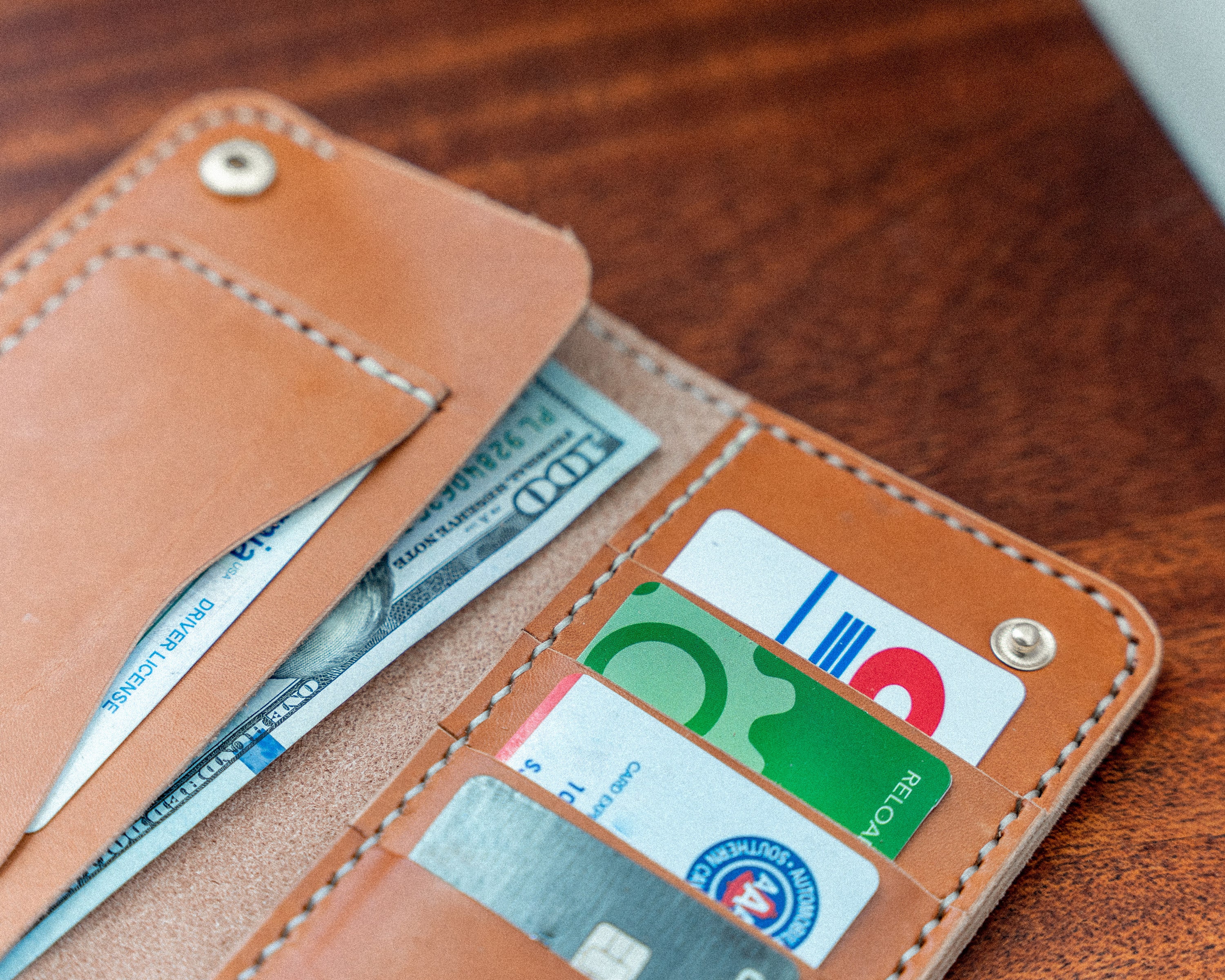 Leather Trucker Wallet Template: Biker Wallet PDF Pattern - Etsy