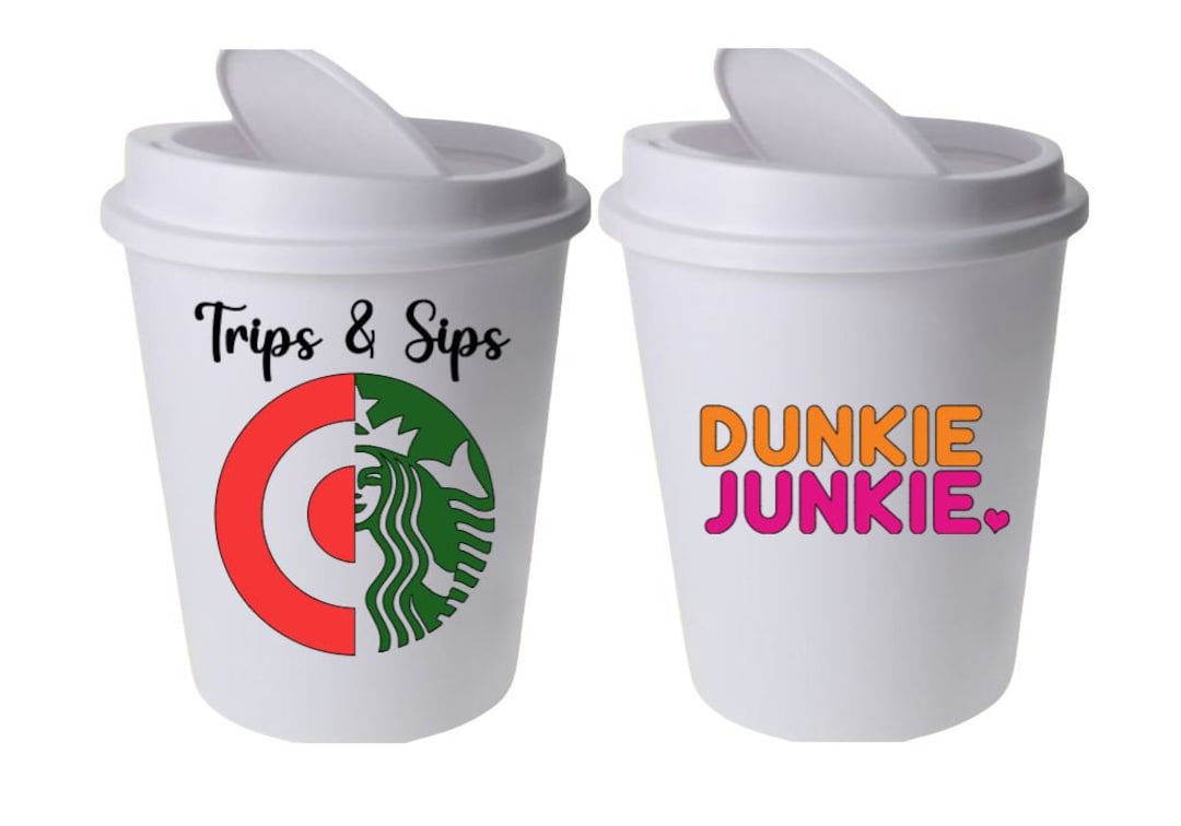 Starbucks And/or DD Trash Bin - Etsy