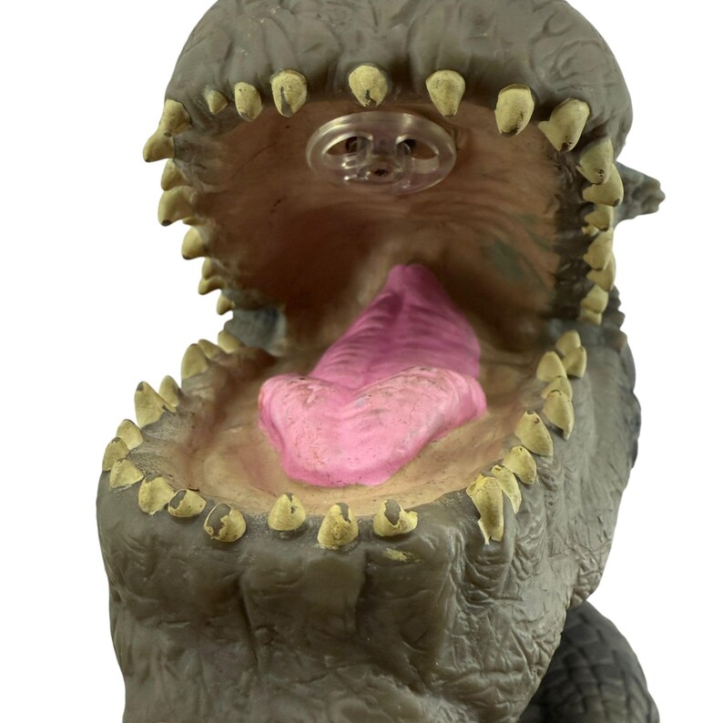 Vintage 1998 Toho Large Rubber Godzilla Hand Puppet Resaurus Co Working ...