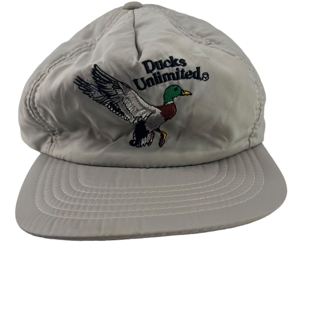 Vintage Mallard Ducks Unlimited Snapback Hunting Hat Insulated ...