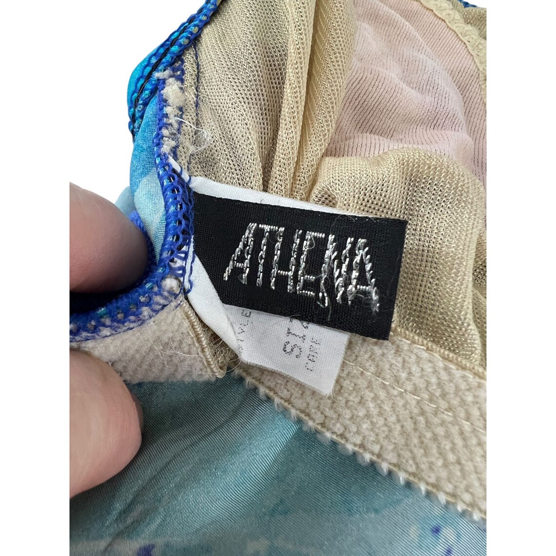 Vintage 80/90s Athena Swimsuit Tie Halter Tie Wrap Womens Size 8 - Etsy