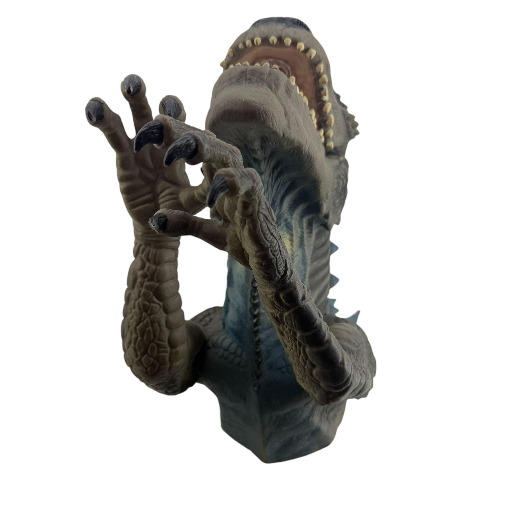 Vintage 1998 Toho Large Rubber Godzilla Hand Puppet Resaurus Co Working ...