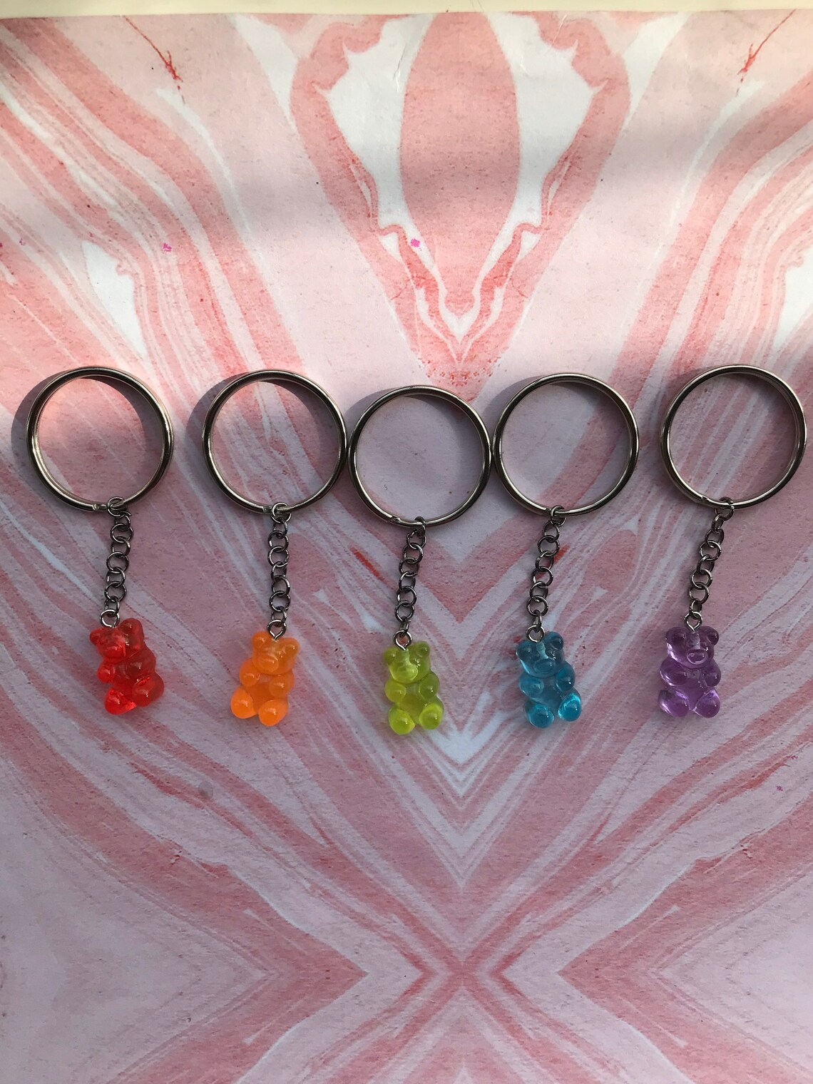 Funky Keyrings, Novelty Keyrings, Gummy Bears, Mushrooms, Rubber Ducks ...