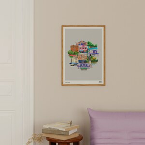Tooting Print, Tooting Artwork, Tooting Gift, Tooting Illustration ...